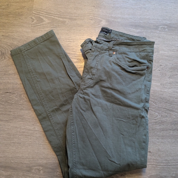 Vision Apparel | Pants | Mens Casual Olive Chinos | Poshmark